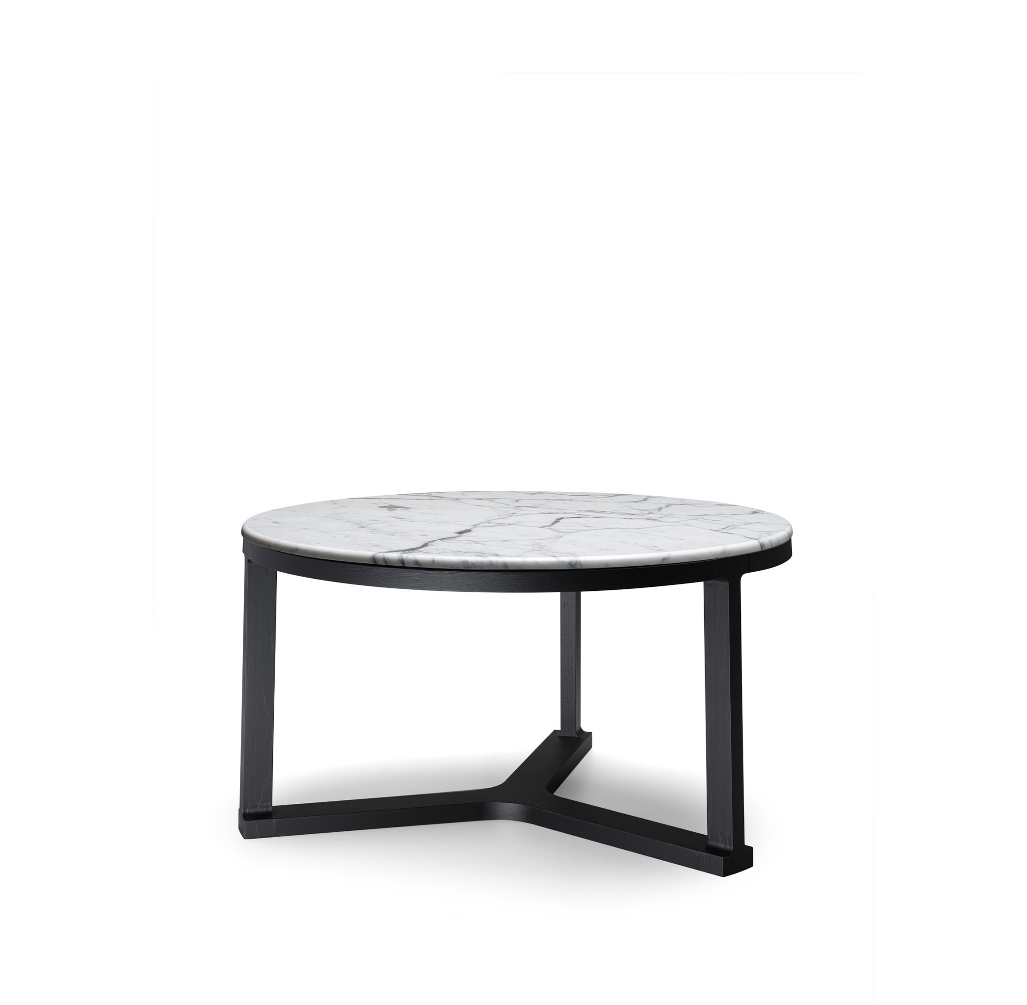White marble circular reading table | Fonte | Made in Italy |Molteni&C ...